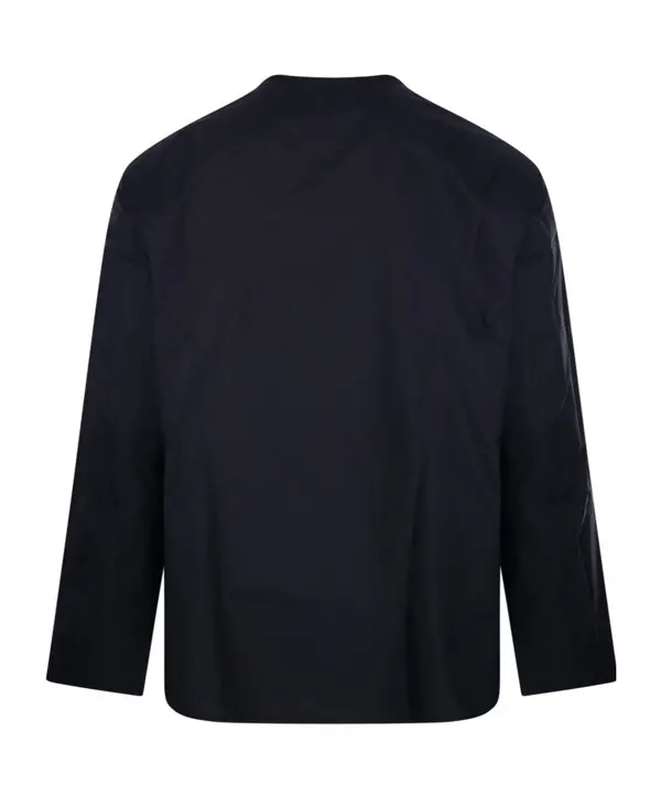 LEMAIRE Buttoned Classic Cut Shirt - Black