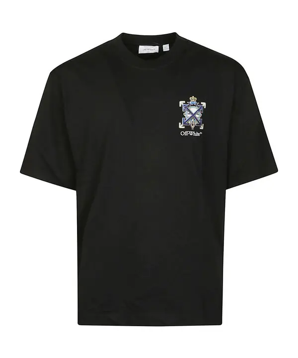 Off-White Jewelry Araldic Arrow Skate T-shirt - Black