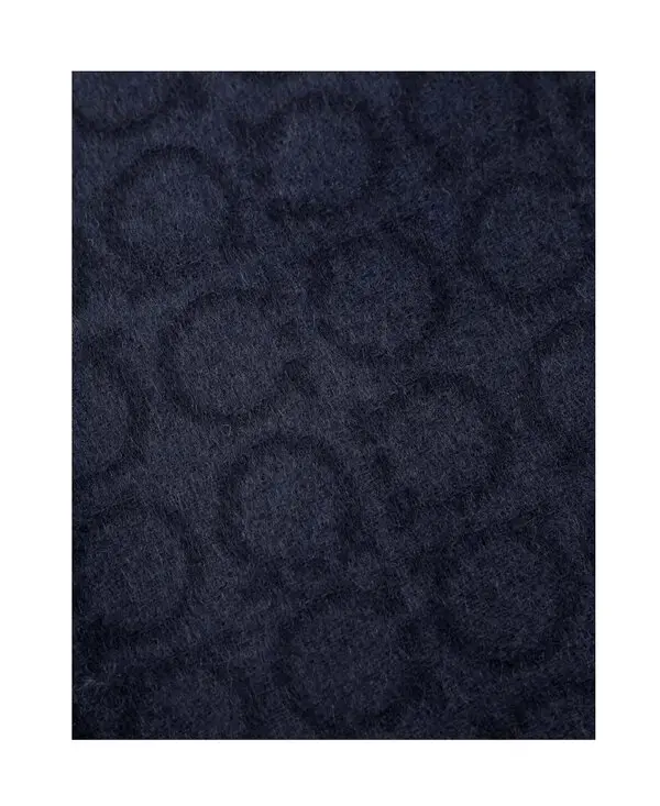 FERRAGAMO Logo Scarf - Black