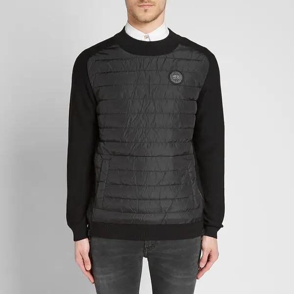 Canada Goose Hybridge Reversible Relaxed-fit Jumper