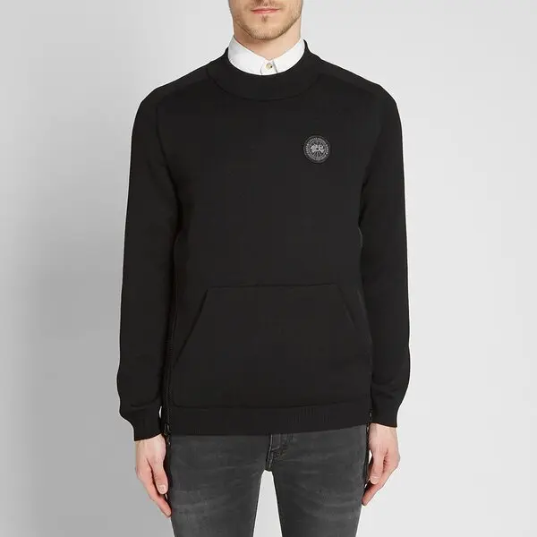 Canada Goose Hybridge Reversible Relaxed-fit Jumper