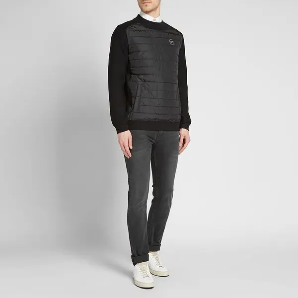 Canada Goose Hybridge Reversible Relaxed-fit Jumper