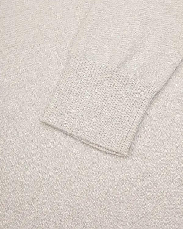 Max Mara Round Neck Long Sleeve Pullover - White