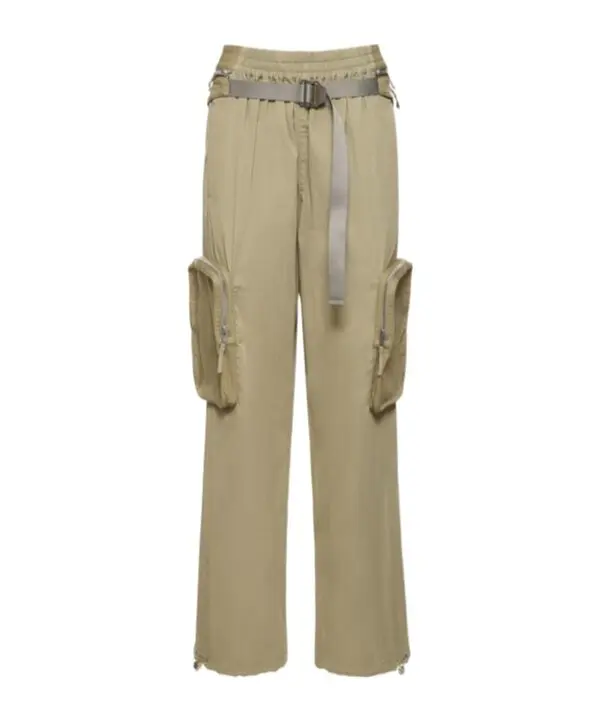 DION LEE Cargo Pants With Detachable Pouch - Nude