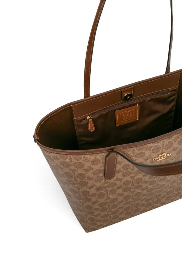 COACH Letter Logo Tote Bag