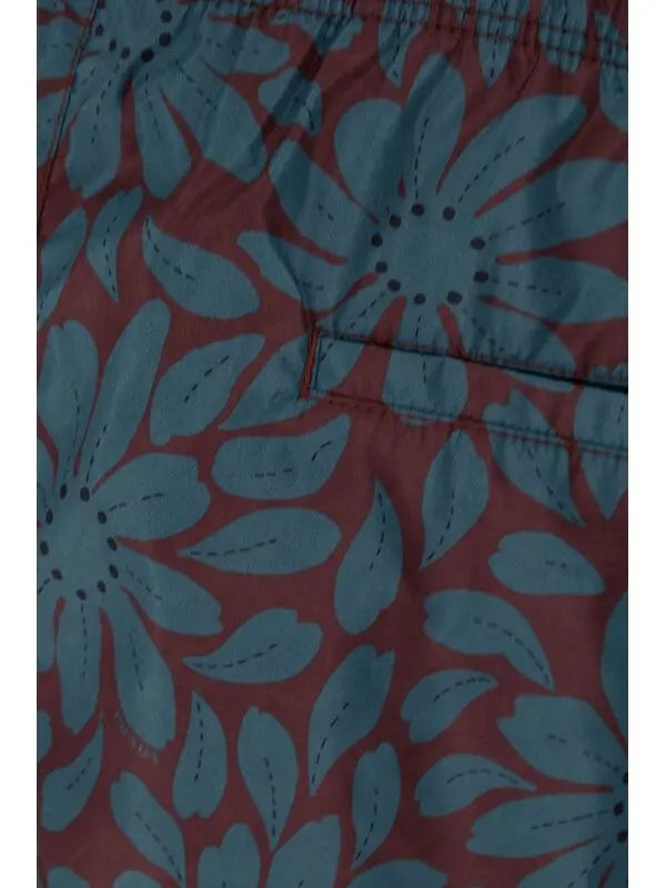 Prada Triangle-logo Mid-rise Swim Shorts