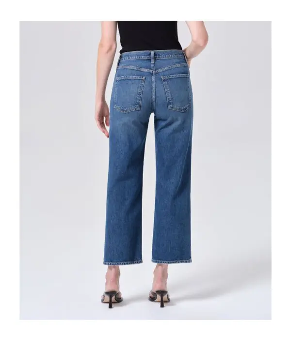 AGOLDE Harper Cropped Jeans - River