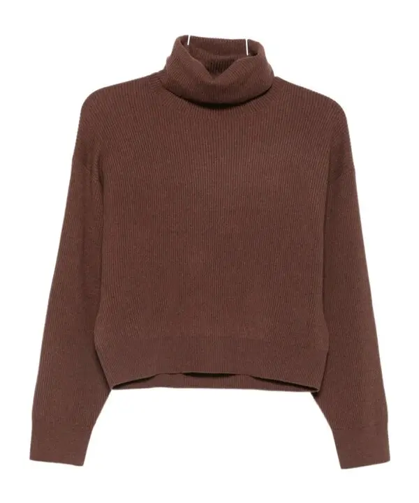 Brunello Cucinelli Roll-neck Sweater - Brown