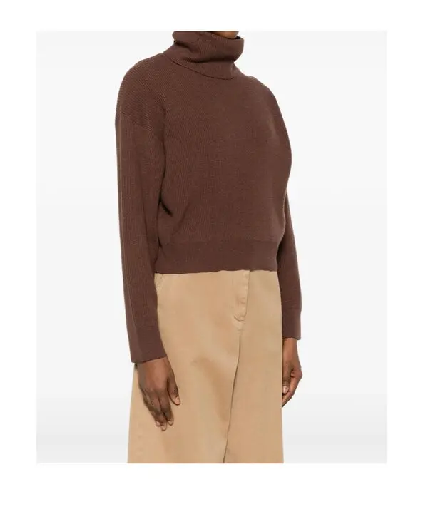 Brunello Cucinelli Roll-neck Sweater - Brown