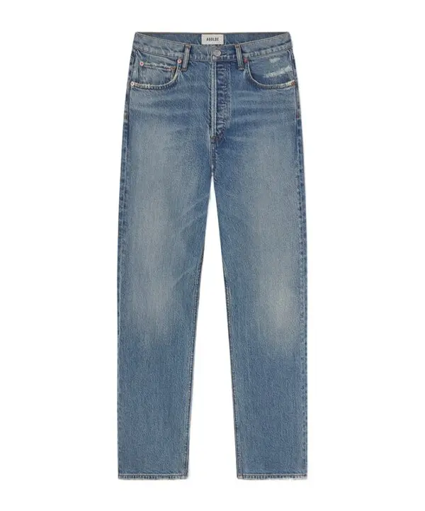 AGOLDE 90's Pinch Waist Crop Straight Leg Jeans
