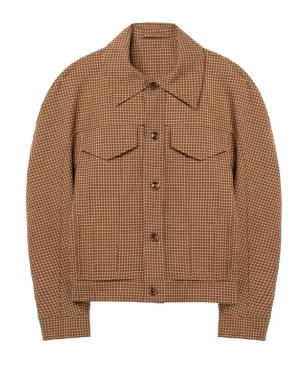 Séfr Matthieu Checked Shirt Jacket