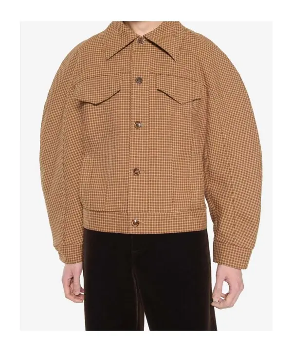 Séfr Matthieu Checked Shirt Jacket