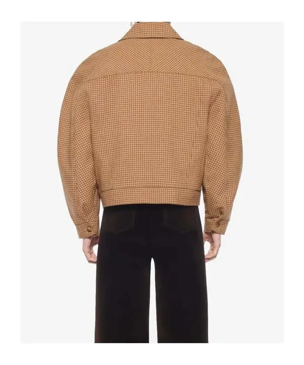 Séfr Matthieu Checked Shirt Jacket
