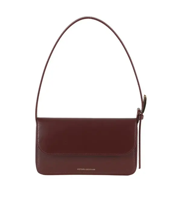 Victoria Beckham Foldover Shoulder Bag - Red