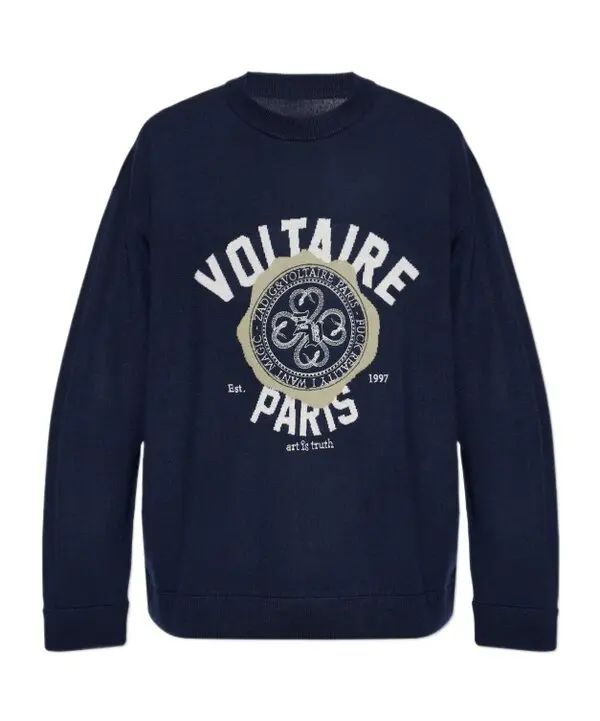 Zadig&Voltaire Graphic Knit Sweater