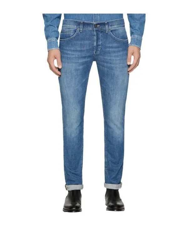 DONDUP George Slim Fit Jeans - Blue