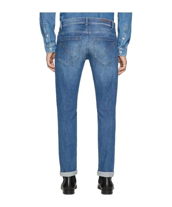 DONDUP George Slim Fit Jeans - Blue