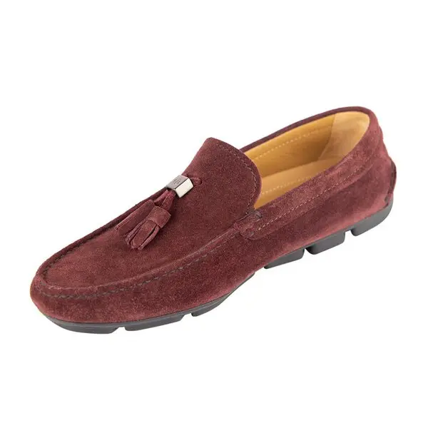Giorgio Armani Suede Tassel Loafers