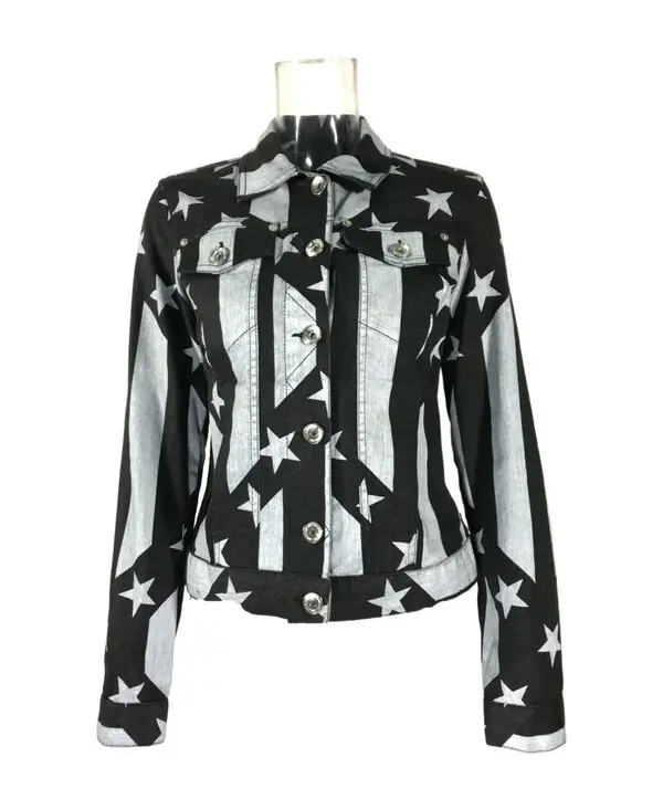 Moschino Denim Coat - Black