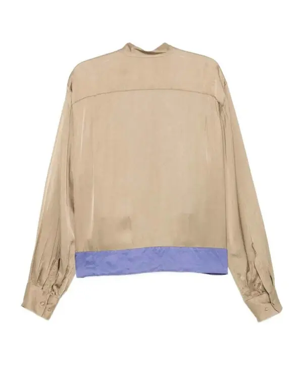 Dries Van Noten Striped Shirt - Lavender