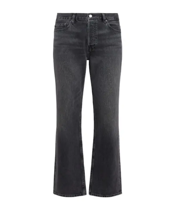FRAME Relaxed Cotton Denim Jeans - Black