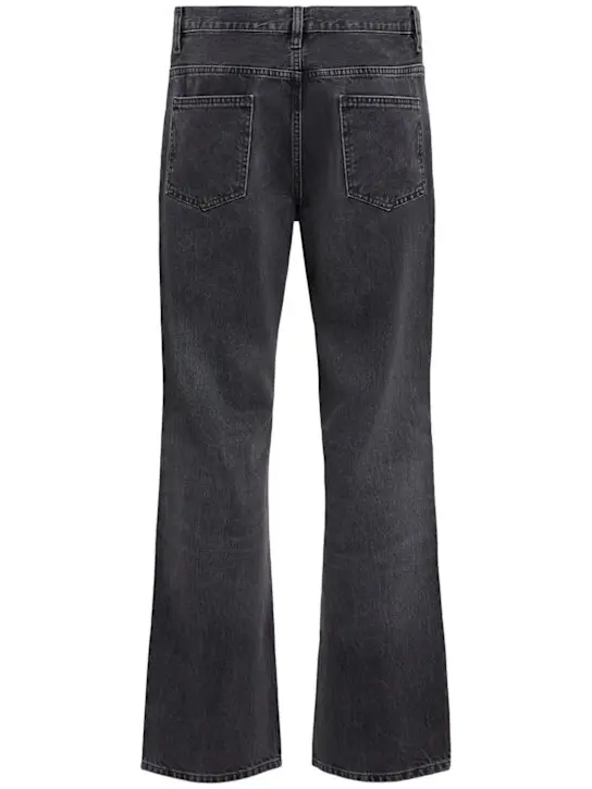 FRAME Relaxed Cotton Denim Jeans - Black