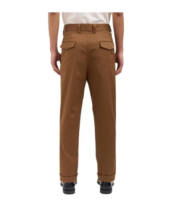 PAOLO PECORA Tailored Trousers With Belt Loops
