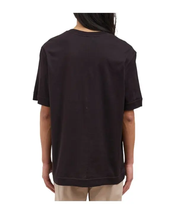 PAOLO PECORA Short-sleeved T-shirt - Black
