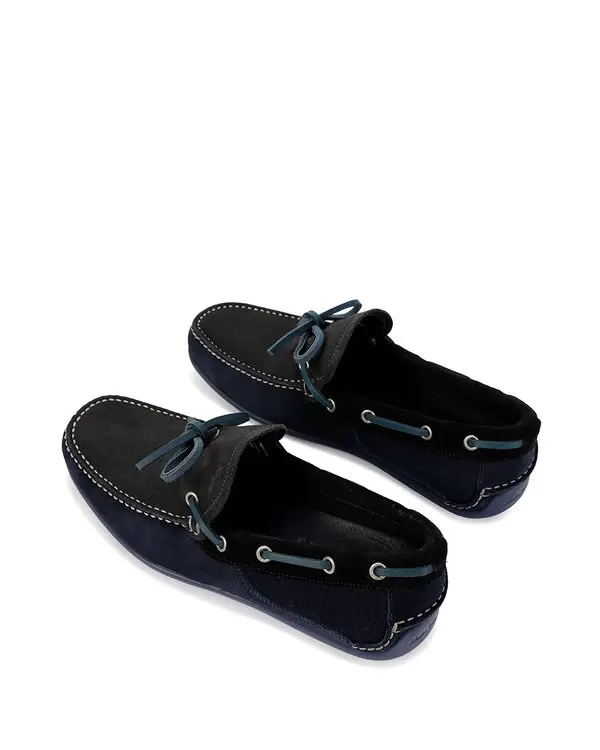 FERRAGAMO Business Casual Loafers With Bow Detailing - Black