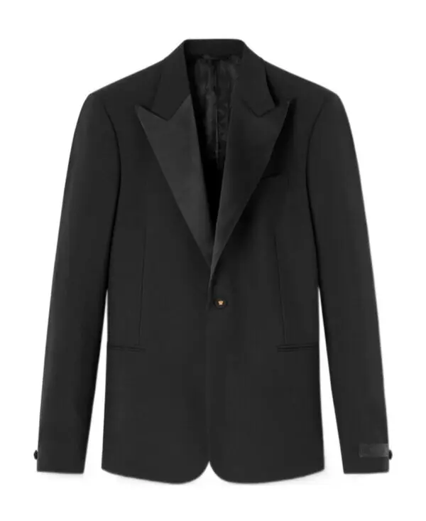 Versace Duchesse Single-breasted Tailored Blazer