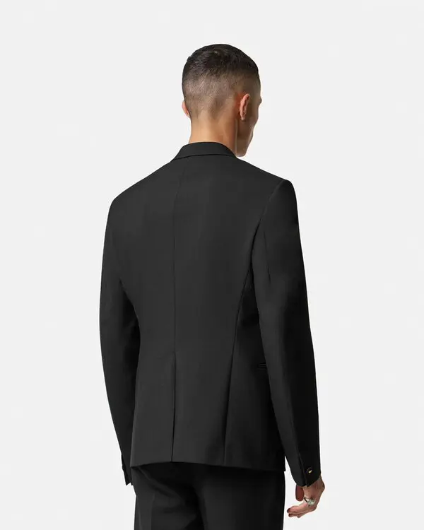 Versace Duchesse Single-breasted Tailored Blazer