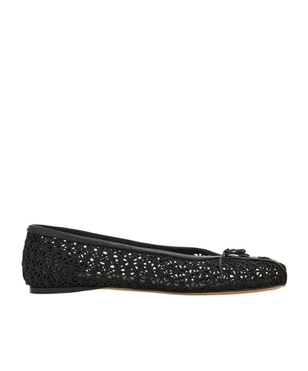 FERRAGAMO Lace Ballet Flats