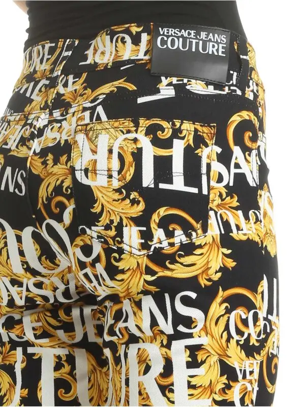 Versace Printed Casual Pants