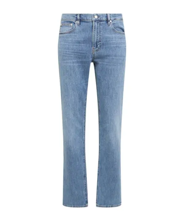 FRAME Straight-leg Cotton Jeans