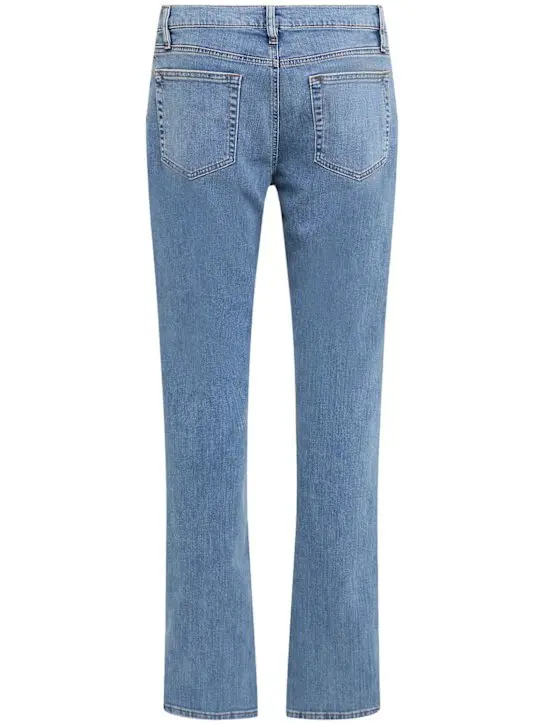 FRAME Straight-leg Cotton Jeans