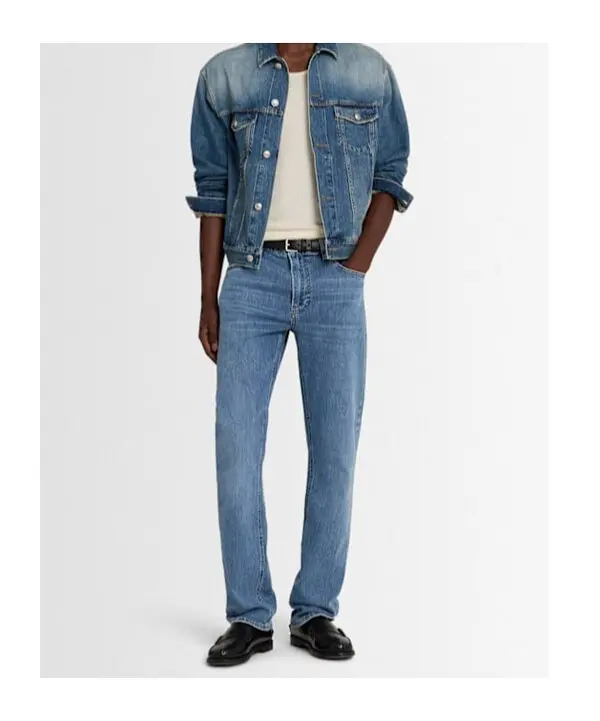 FRAME Straight-leg Cotton Jeans