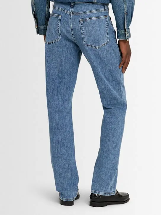 FRAME Straight-leg Cotton Jeans