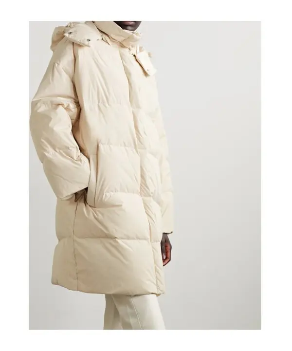 STAND STUDIO Long-sleeved Hooded Down Jacket