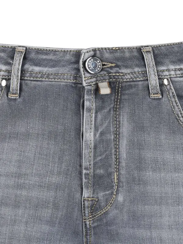 Jacob Cohen Button-fastening Jeans - Gray