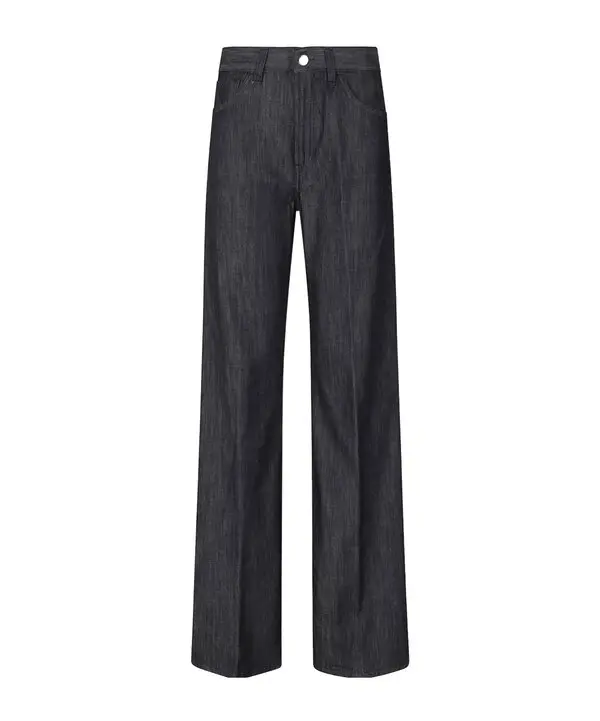DONDUP Amber Wide-leg Jeans - Blue