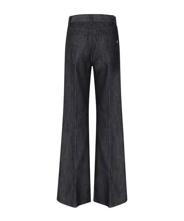 DONDUP Amber Wide-leg Jeans - Blue