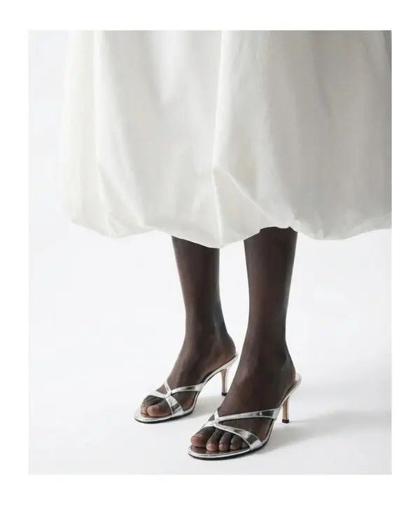 SCAROSSO Pauli Kitten Heel Sandals