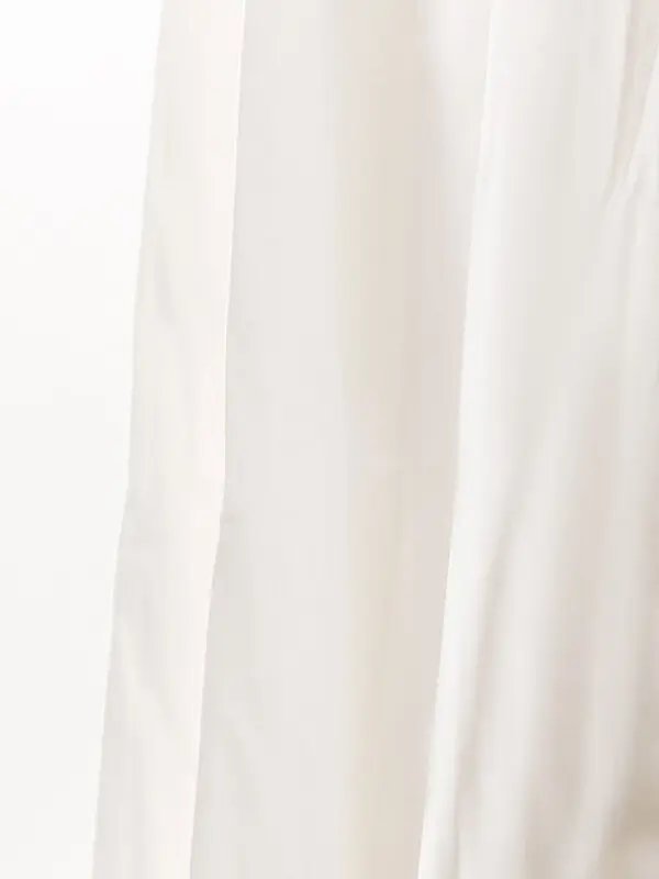SELF-PORTRAIT Pleated Maxi Skirt With Asymmetrical Hem