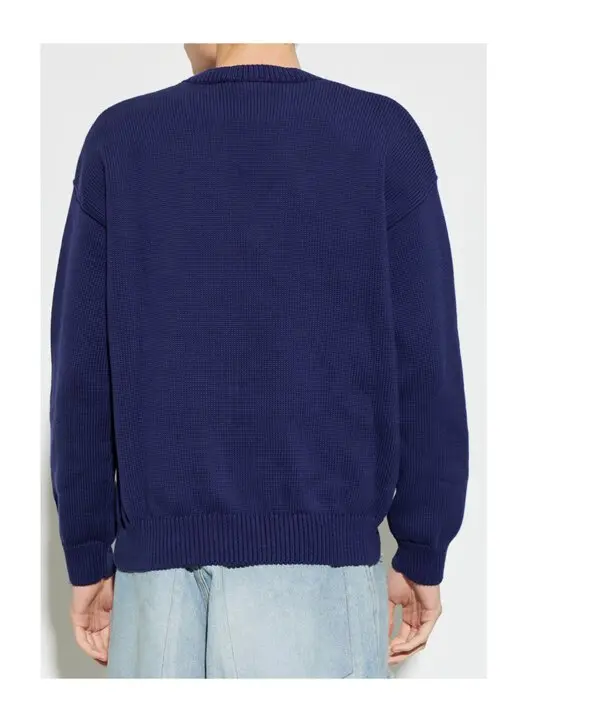 A.p.c. Logo Crewneck Knitted Sweater