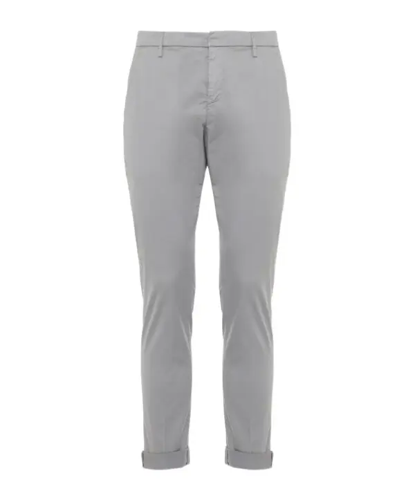 DONDUP Slim Fit Chino Pants - Gray