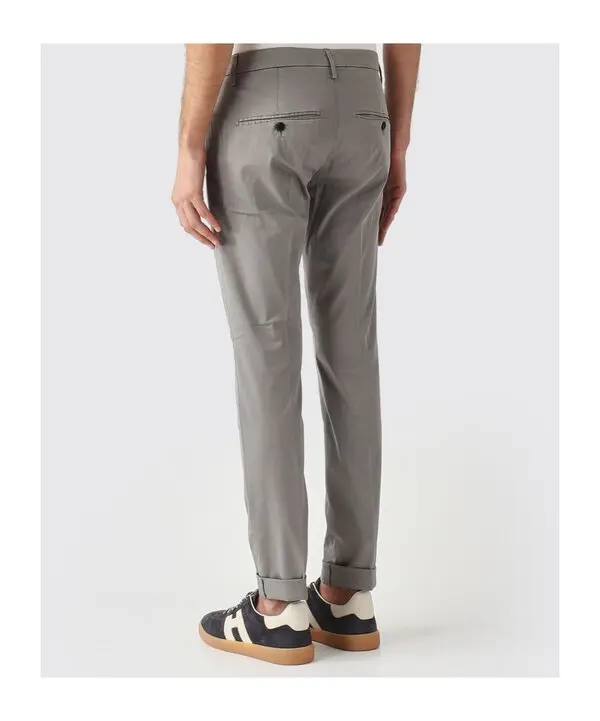 DONDUP Slim Fit Chino Pants - Gray