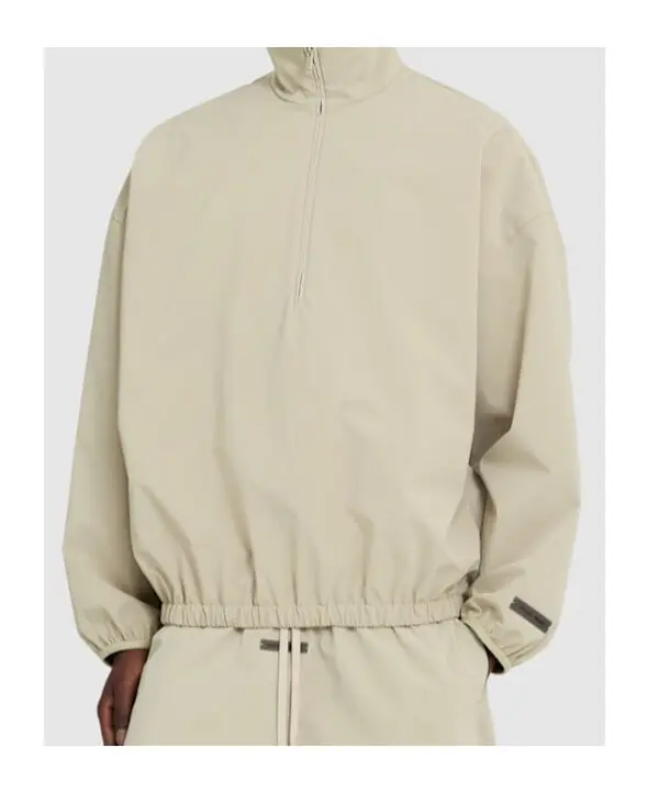 Fear Of God Sporty Nylon Half Zip Sweatshirt