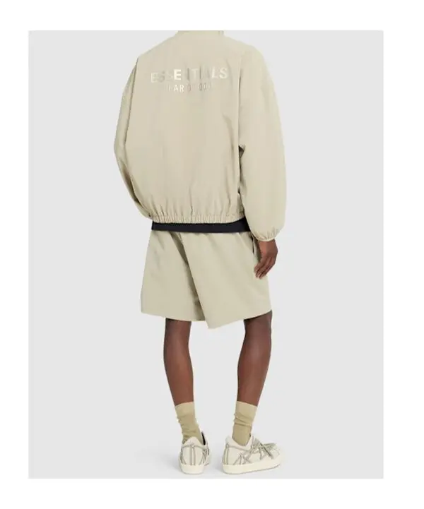 Fear Of God Sporty Nylon Half Zip Sweatshirt