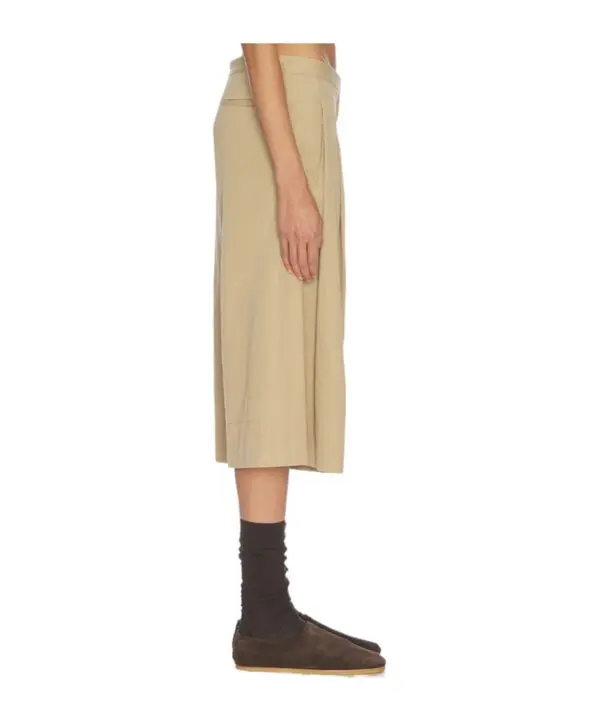 THE ROW Pleated Wide-leg Culottes