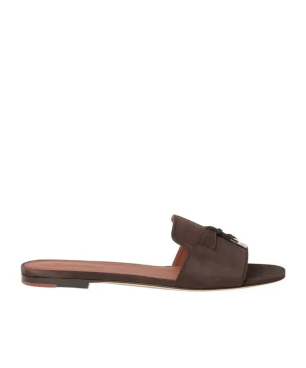 Loro Piana Summer Charms Flat Sandals - Pecora Nera